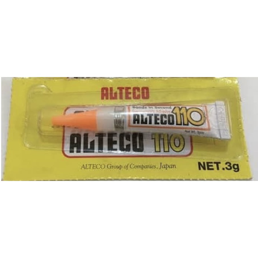 Jual LEM KUAT ALTECO 3 GRAM PEREKAT KUAT SERBAGUNA SUPER GLUE LOGAM ...