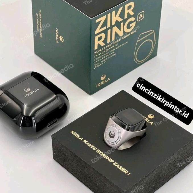 Jual iQibla Zikr1 Smart Ring Tasbih - Cincin Zikir Pintar (Alumunium ...