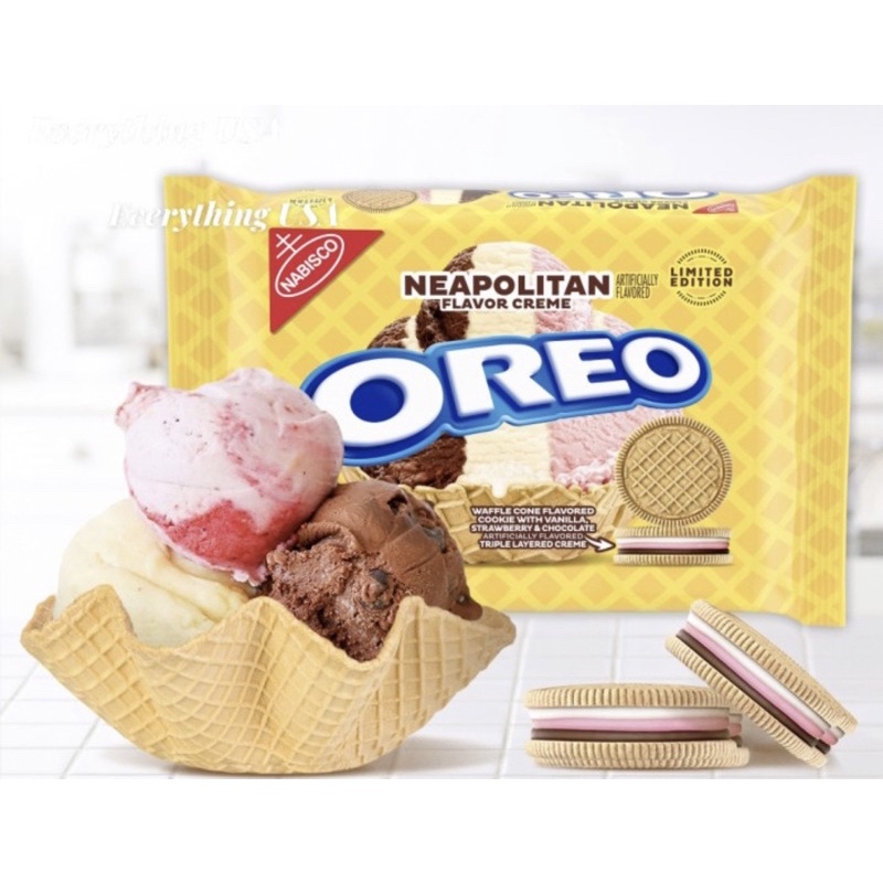 Jual Oreo Neapolitan Flavor Limited Edition | Shopee Indonesia