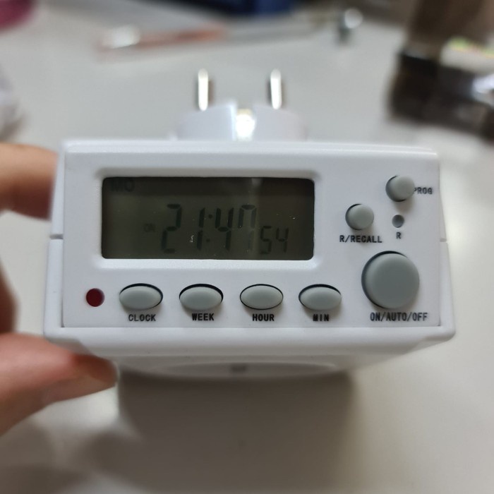 Jual Jual STOP KONTAK TIMER DIGITAL COLOKAN TIMER DIGITAL TG-L29 ...