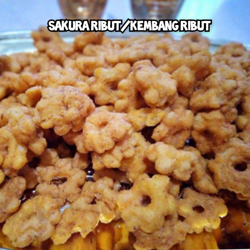 Jual kembang ribut/sakura ribut/jajanan jadul | Shopee Indonesia