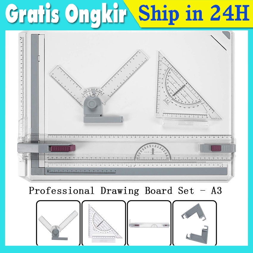 Jual A3 Professional Drawing Board Terpercaya Meja Gambar Arsitek A3 ...