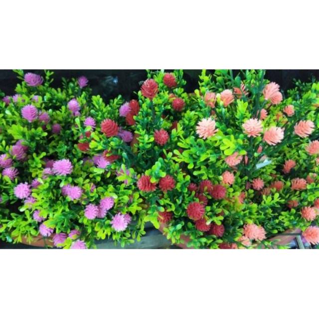 Jual bunga rumput plastik || rumput bunga || bunga plastik | Shopee ...