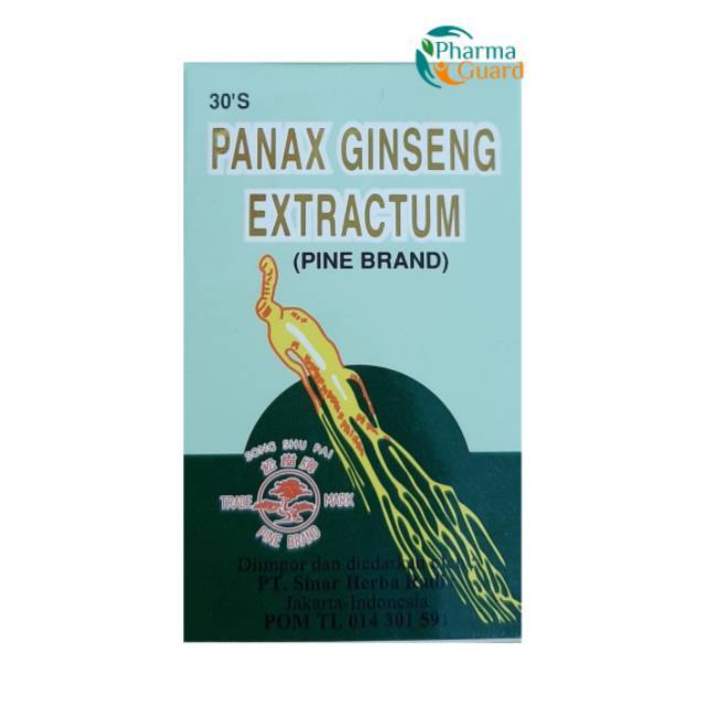 Jual Panax Ginseng Extractum capsules ( penambah energi tubuh ...