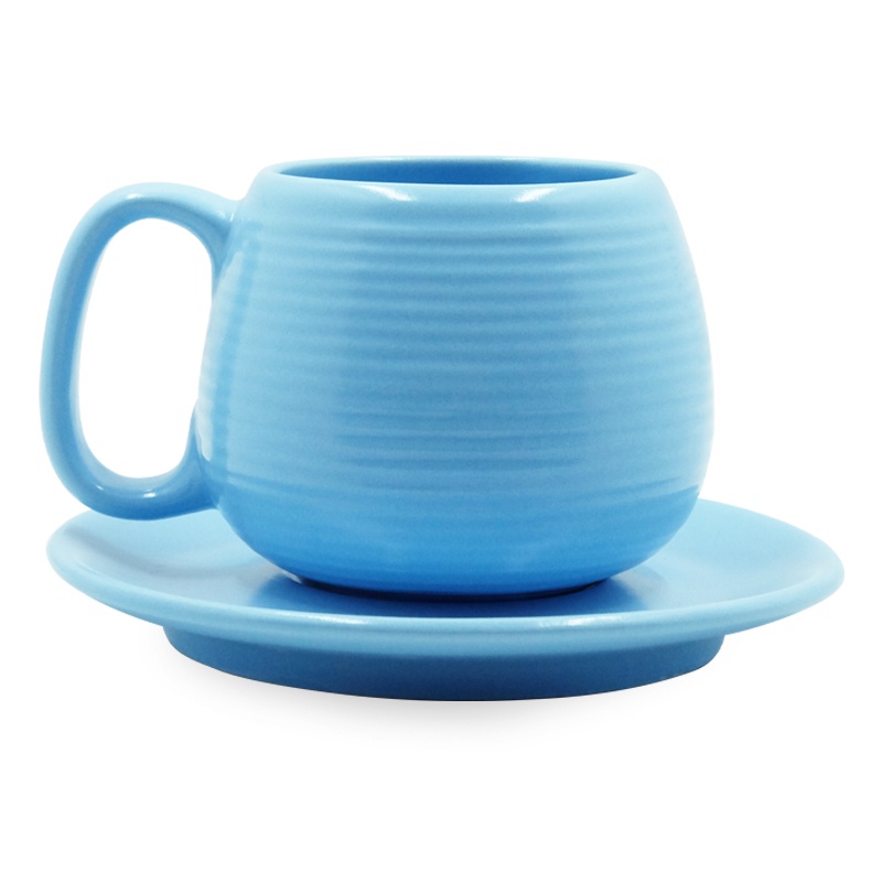 Jual Cangkir Kopi Keramik Boger Mini Donut Mug Blue Doff 230ML | Shopee ...