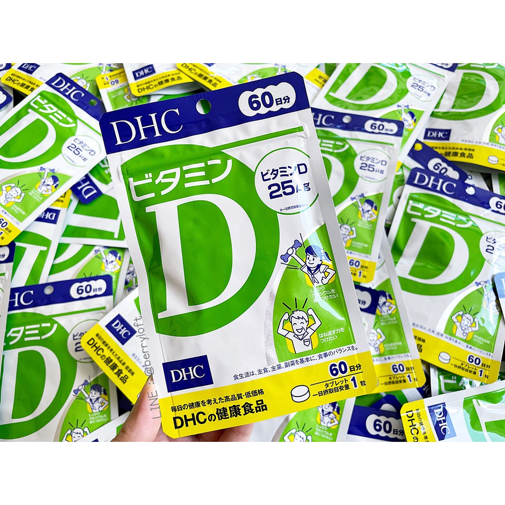 Jual DHC Vitamin D 60 days - Vitamin D3 Original Japan | Shopee Indonesia
