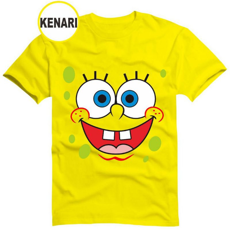 Jual SPONGEBOB/Kaos anak motif Spongebob lucu | Shopee Indonesia