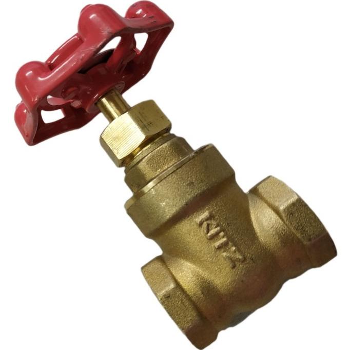 Jual Gate Valve Kuningan Kitz Drat 1 Inch | Shopee Indonesia
