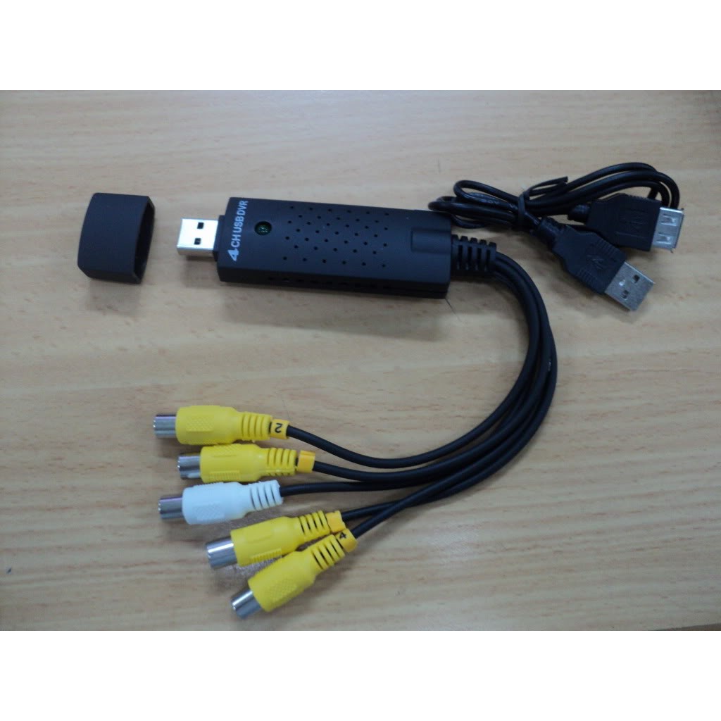 Jual Easycap Usb Dvr 002 (Usb Video Capture 4 Channel) | Shopee Indonesia