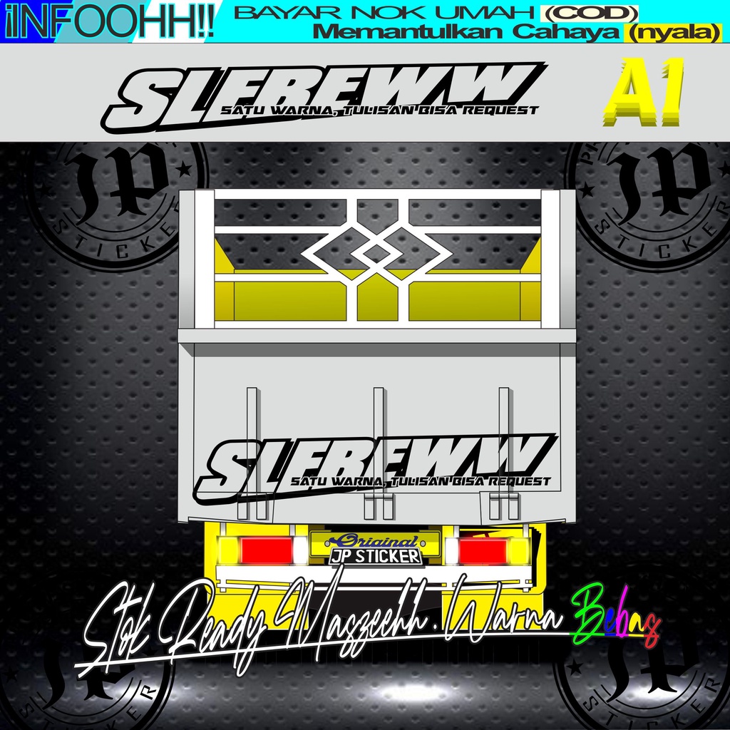 Jual stiker cutting pintu belakang (SLEBEWW) | Shopee Indonesia