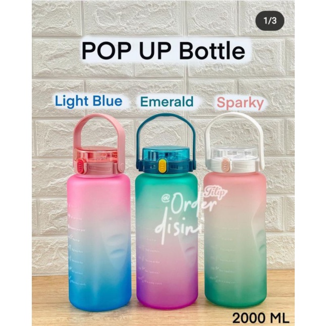 Jual POP UP BOTTLE 2000ML | Shopee Indonesia