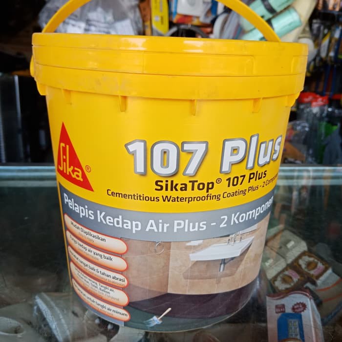 Jual SIKA TOP 107 PLUS pelapis kedap air plus 2 komponen | Shopee Indonesia