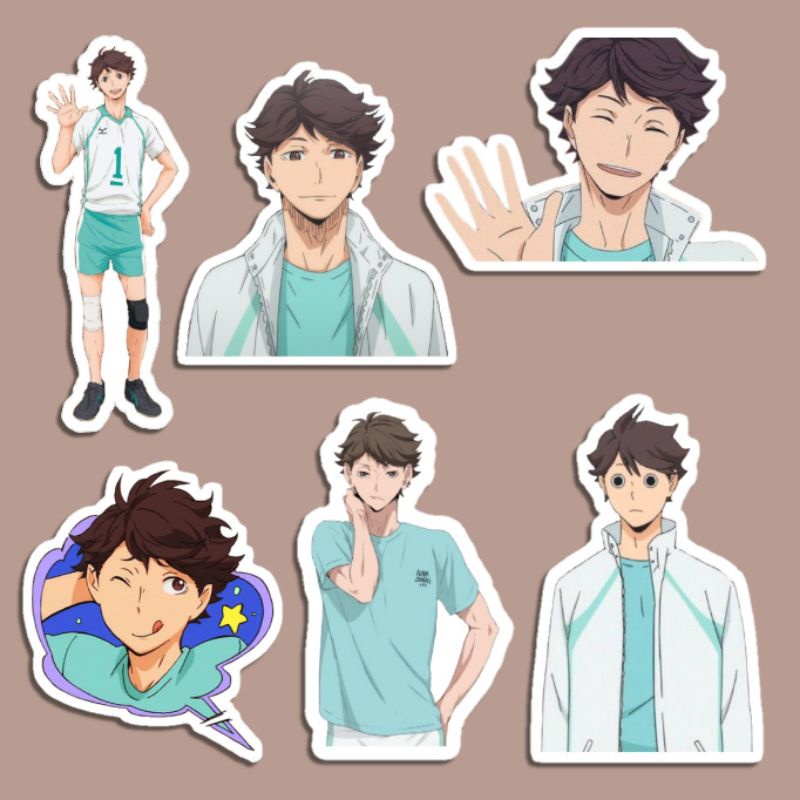 Jual Sticker Anime Haikyuu shoyo hinata kageyama tobio kenma kuro ...