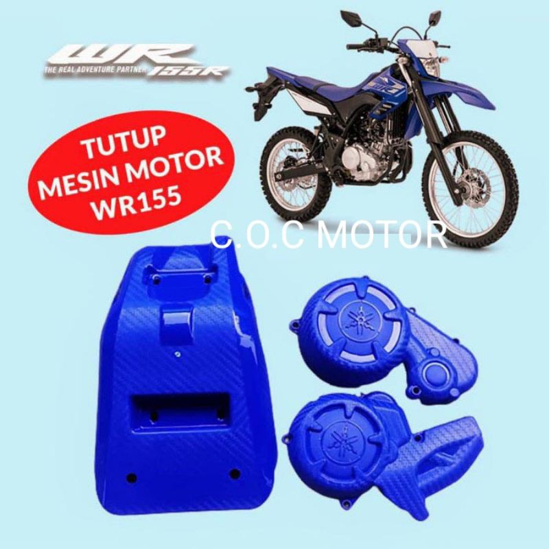 Jual COVER ENGINE GUARD WR155 TUTUP PELINDUNG MESIN BAWAH BLOK SAMPING ...