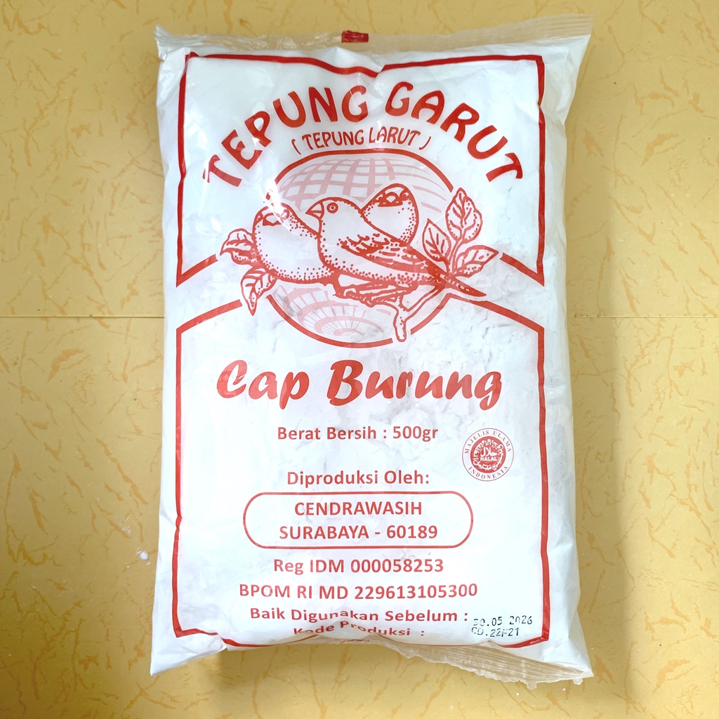 Jual Tepung Larut CAP BURUNG 500 g gram | Shopee Indonesia