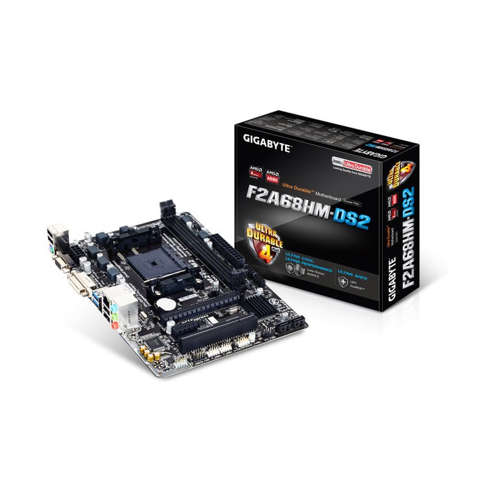 Jual Gigabyte GA-F2A68HM-DS2 (Socket FM2+) | Shopee Indonesia