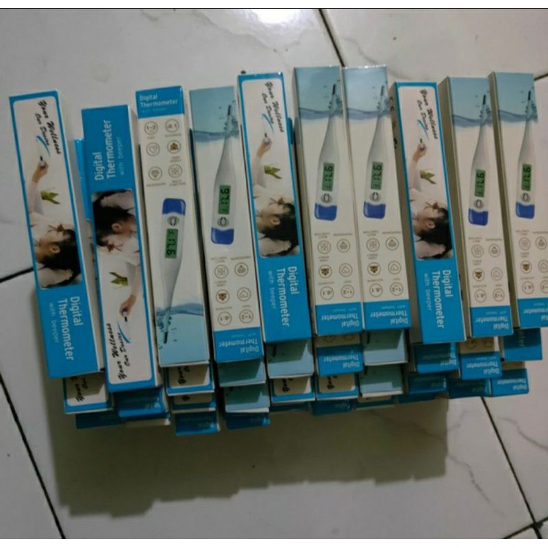 Jual DIGITAL THERMOMETER ALAT UKUR SUHU BADAN TERMOMETER DIGITAL ...