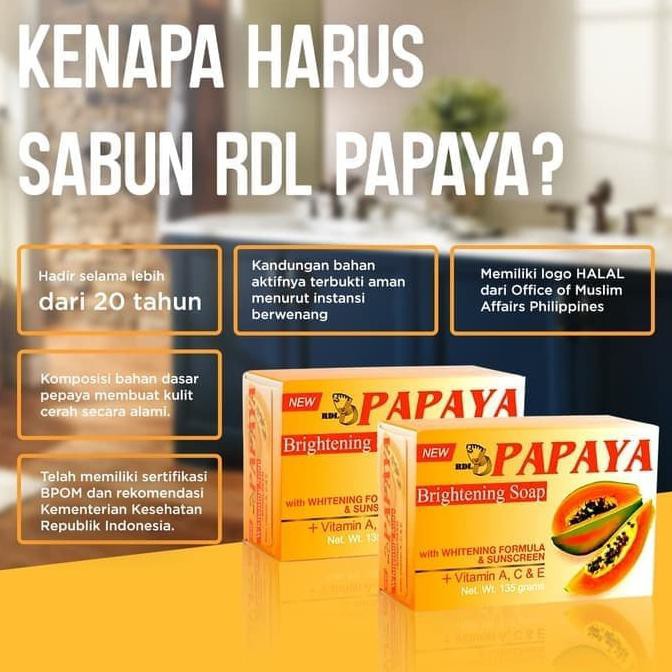 Jual RDL SABUN PAPAYA ORIGINAL | Shopee Indonesia