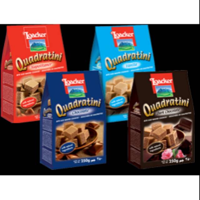 Jual Loacker Quadratini 250gr All Variant | Shopee Indonesia