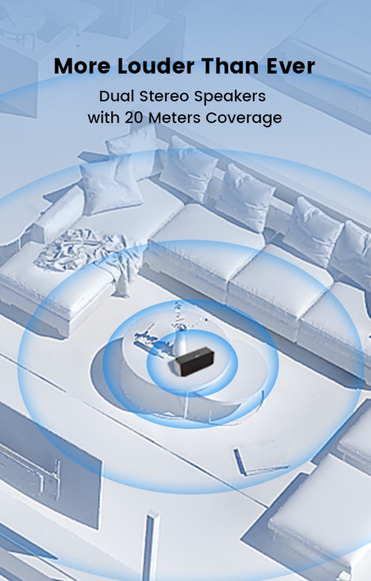 Jual ACOME Special Bundling Super Bass Speaker Bluetooth 5.2 10W High ...