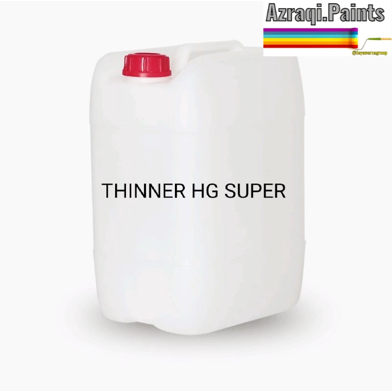 Jual THINNER HG SUPER JERIGEN ( 20 LITER ) SUPER GLOSS QUALITY | Shopee Indonesia