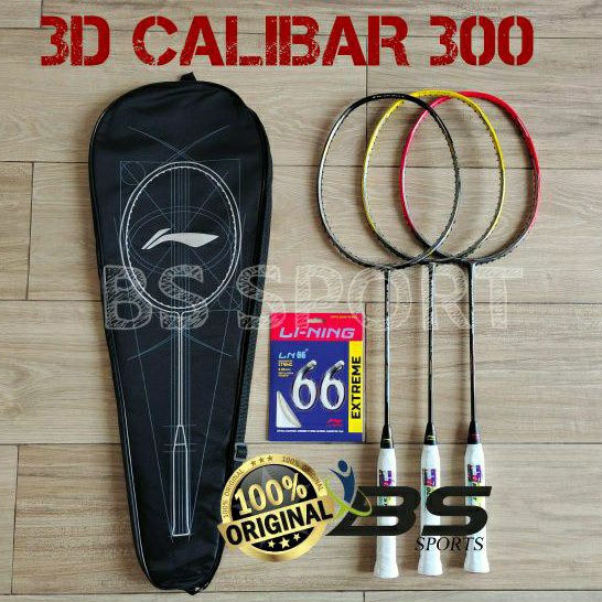 Jual RAKET BADMINTON LINING 3D CALIBAR 300 BOOST INSTINCT COMBAT ...