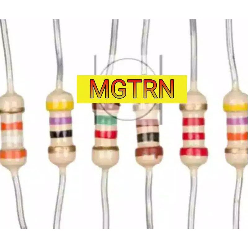 Jual Resistor 1/2watt (220R s/d 10K) isi 10buah | Shopee Indonesia