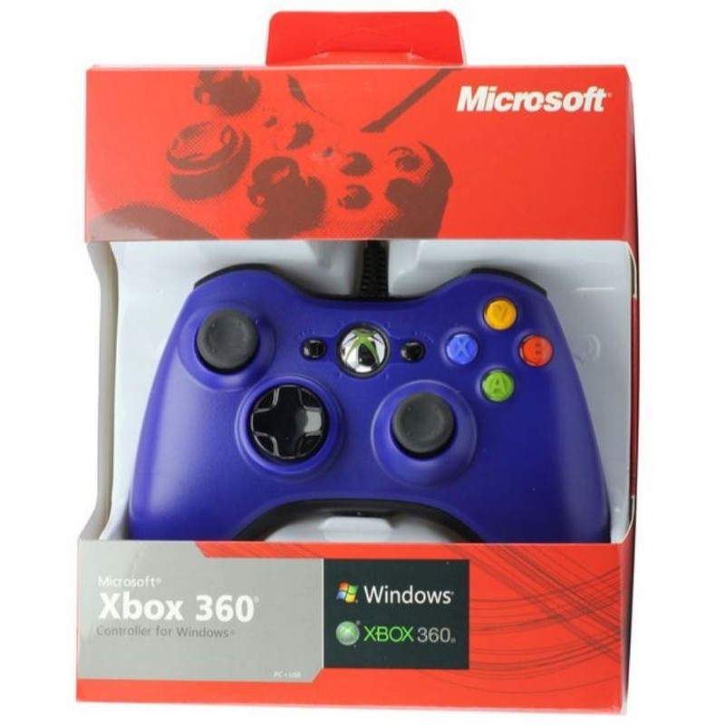 Jual STIK XBOX 360 KABEL Wired Pakai Box STICK XBOX Plus Box | Shopee ...