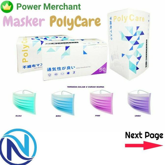 Jual MASKER POLYCARE POLOS | Shopee Indonesia