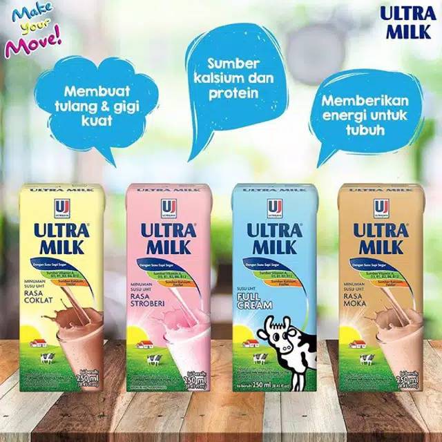 Jual Ultra milk 250ml | Shopee Indonesia