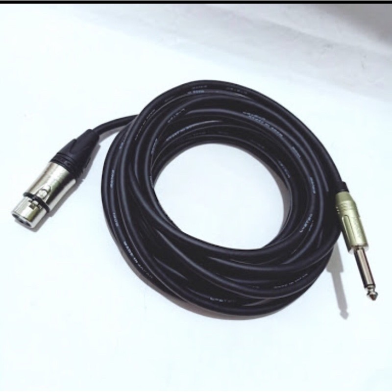 Jual Kabel Mic Tasker & Amphenol Canon Cewek To Jack Akai Mono 10 Meter ...