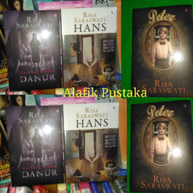 Jual Paket 3 Novel: Gerbang Dialog Danur - Hans - Peter - Risa ...