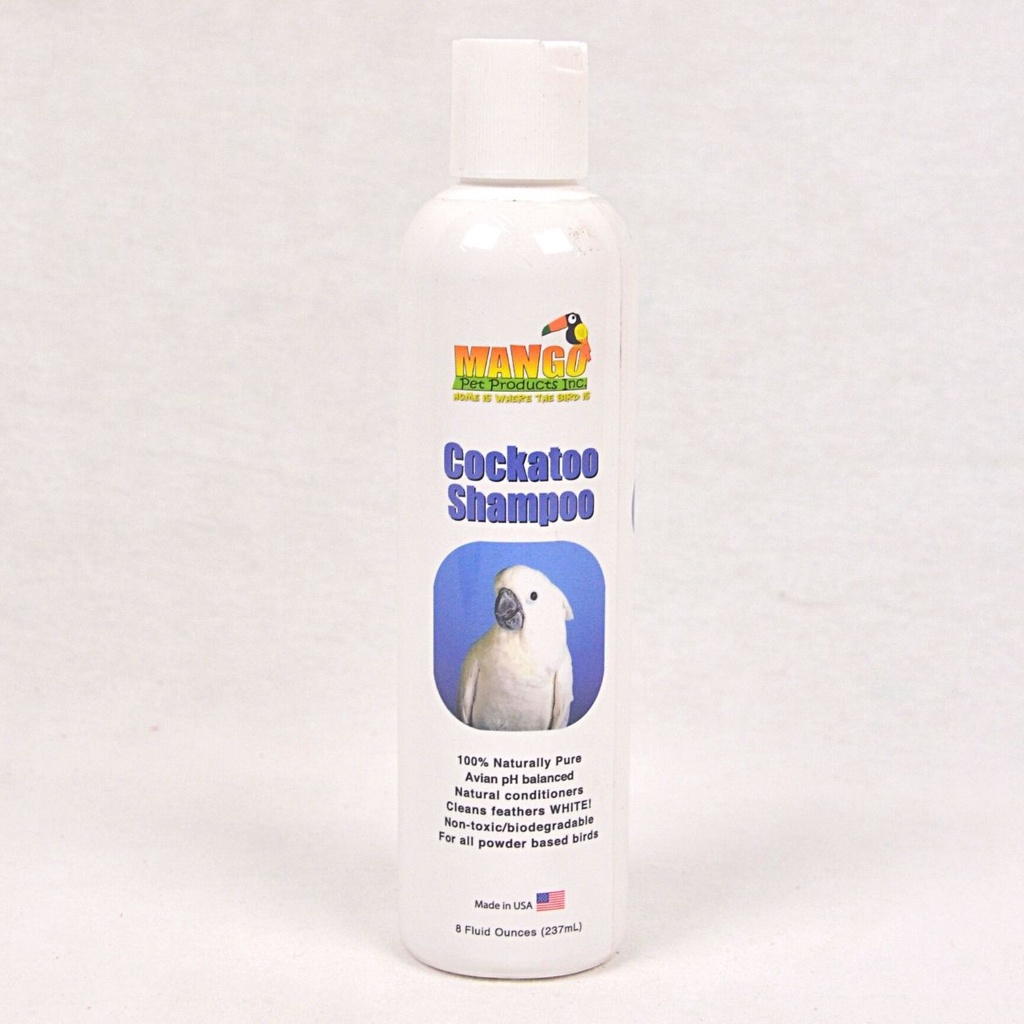 Jual MANGOPET Shampoo Burung Cockatoo Shampoo 236ml | Shopee Indonesia
