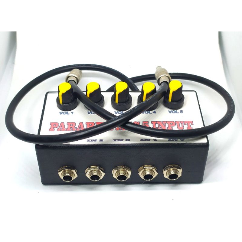 Jual Pararel (+ Kabel ) paralel input Mic Mikrofon Microphone 6.5 mm to ...