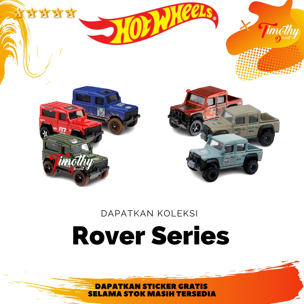 Jual Hot Wheels Rover Series Exclusive Varian Timothy Diecast | Shopee ...