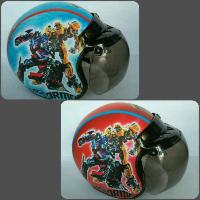 Jual Helm bogo anak ( figur transformers ) | Shopee Indonesia