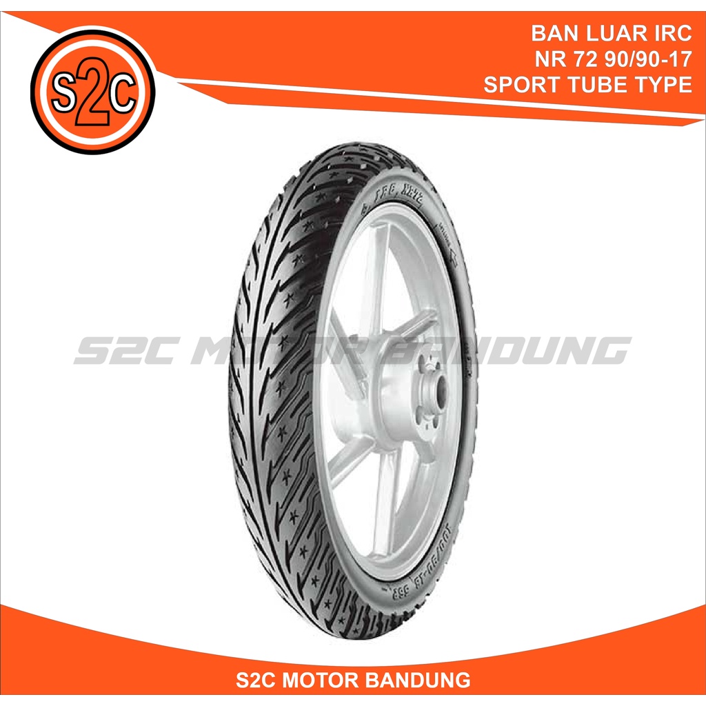 Jual BAN LUAR IRC NR72 NR 72 90/90-17 SPORT TUBE TYPE 100% ORIGINAL ...