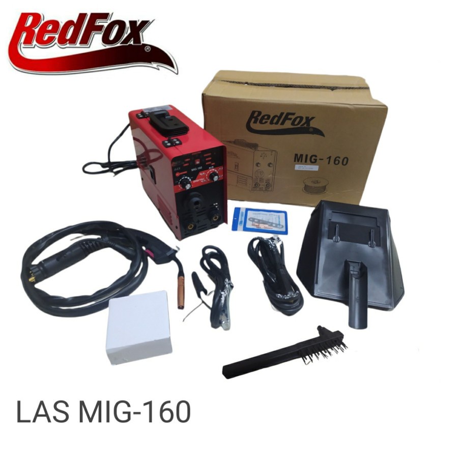 Jual Mesin Las MIG Gasless / Mesin Las MIG CO2 - REDFOX MIG 160T MESIN ...