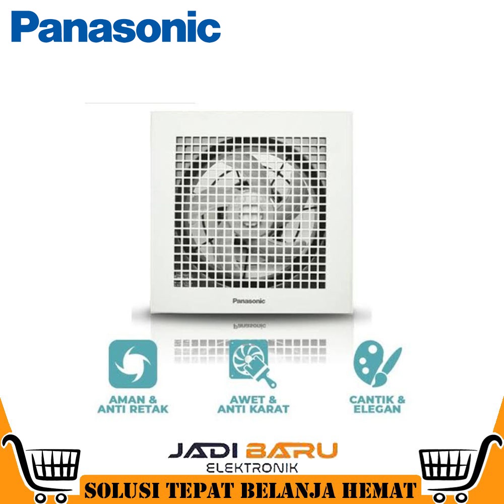 Jual (READY COD) PANASONIC EXHAUST FAN / HEXOS PLAFON FV-25 TGU / FV ...