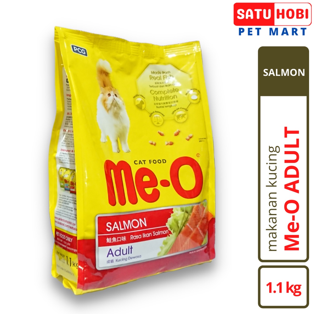 Jual ME-O ADULT [FRESH PACK] Meo Makanan Kucing Dewasa Rasa SALMON ...