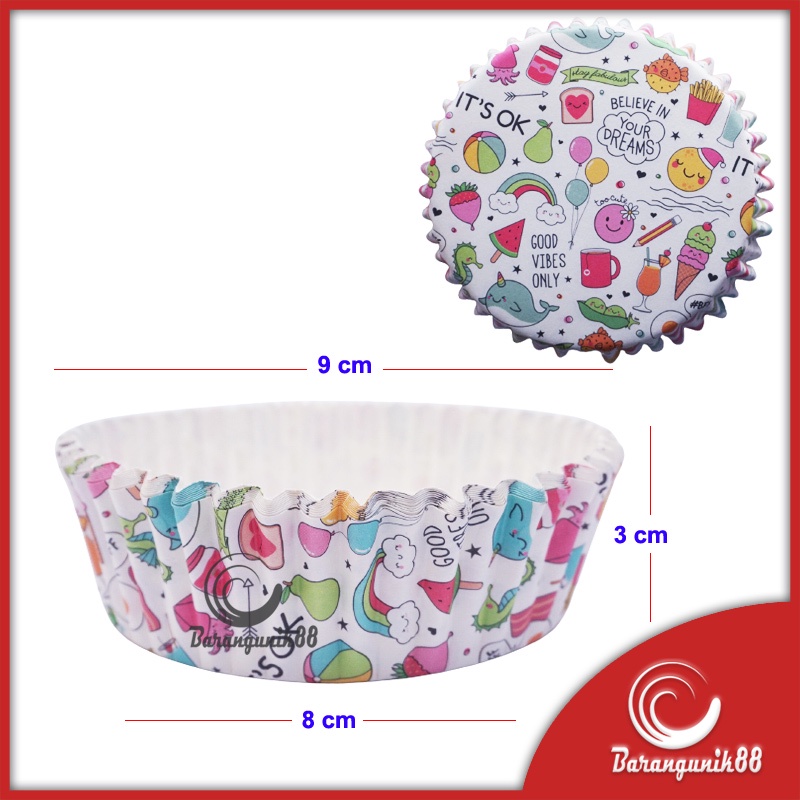 Jual Kertas Alas Roti Kue (50 pcs) Anti Lengket PET CC Bulat | Shopee ...