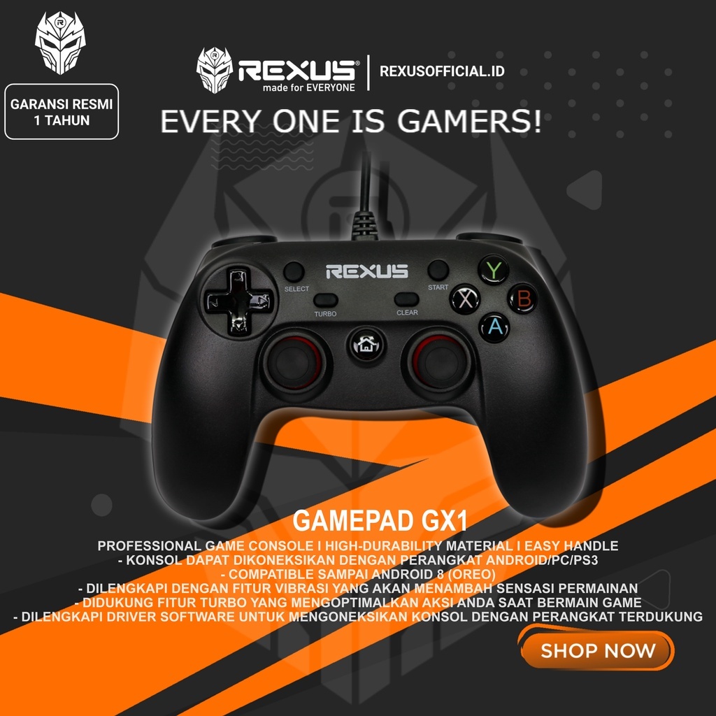 Jual Gamepad gameped playstation 3 stick joystick PC joystik android ...