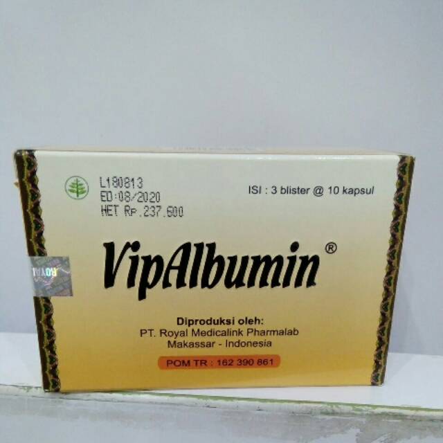 Jual Vipalbumin 1 strip isi 10 Tablet | Shopee Indonesia