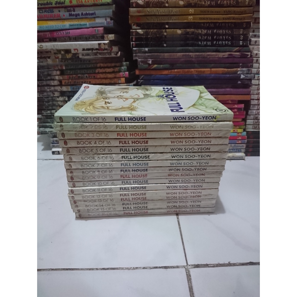 Jual Komik Korea Full House 1-16 tamat set 2 - Woo Soo Yeon | Shopee ...
