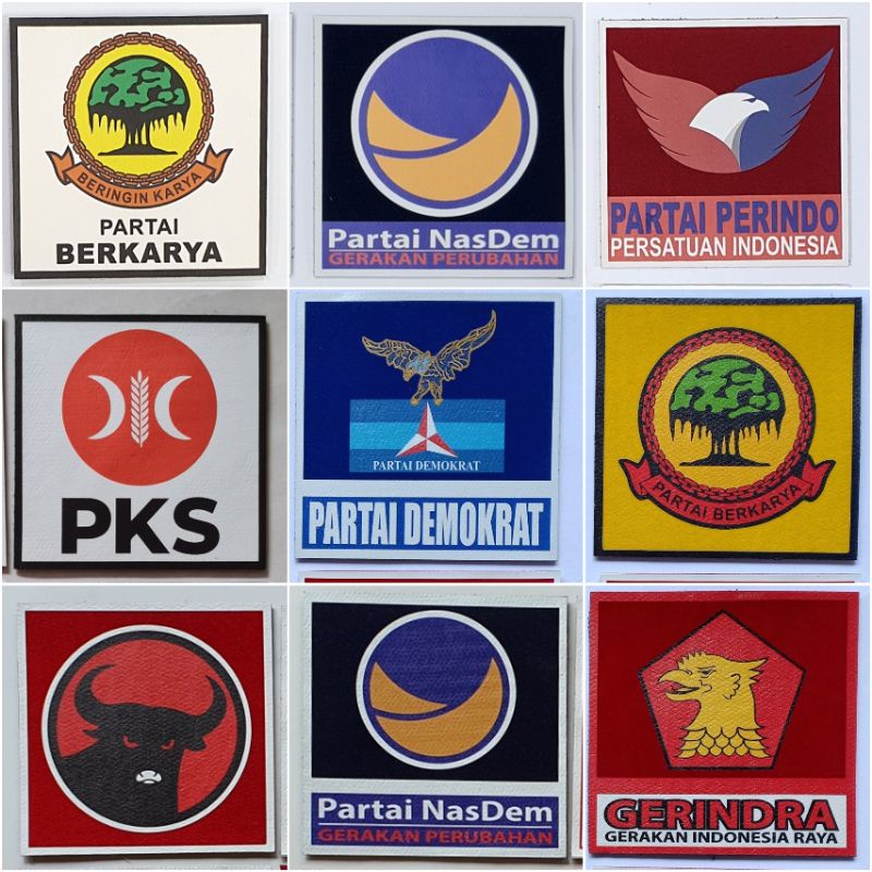 Partai Politik Logo Inilah Daftar Nomor Urut Partai Politik Peserta