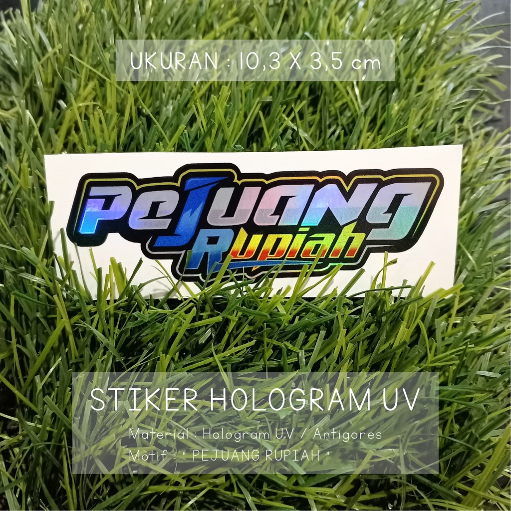 Jual stiker viral / stiker kata-kata / stiker racing / stiker bengkel ...