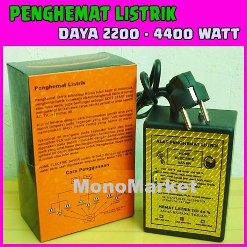 Jual Alat Penghemat listrik 2200 4400W Home Electric Saver Murah ...