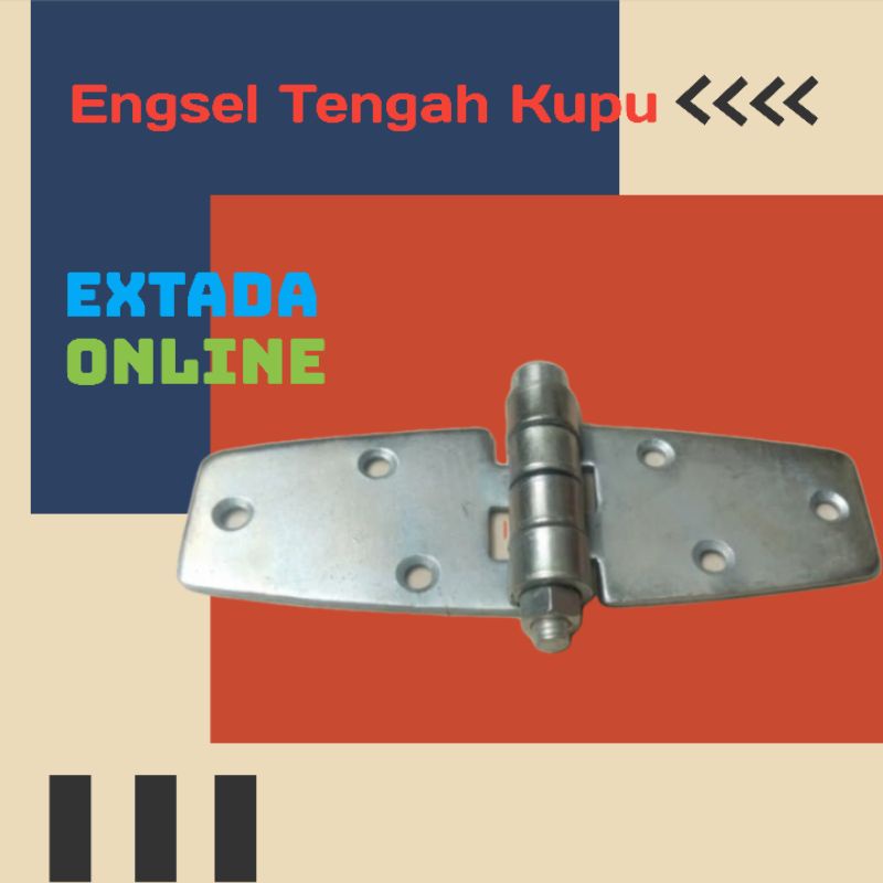 Jual engsel tengah kupu handerson, engsel pintu lipat besi/kayu ...