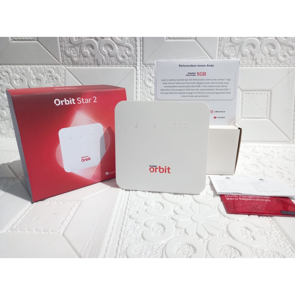 Jual Modem orbit Star 2 Router Huawei B312 Free Kuota Telkomsel 150GB ...