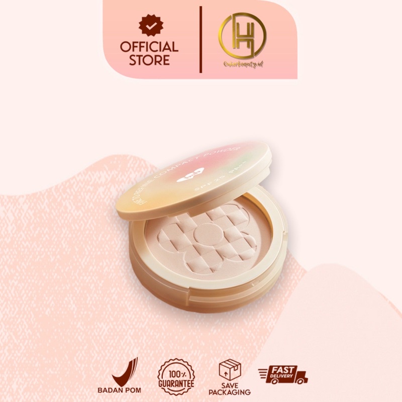 Jual BNB BARENBLISS KOREAN BLOOMATTE FINE TO REFINE COMPACT POWDER ...
